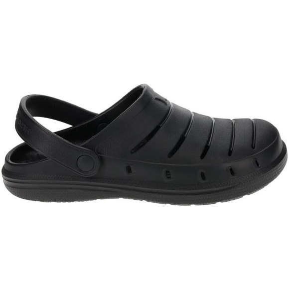 Rugged Shark | Shoes | Men Black Slipon Clog Croc Water Sandals Style ...